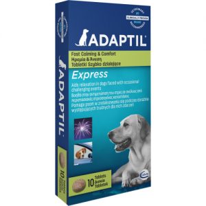 Adaptil Express Dog Calming Tablets 10 Tablets | Chelsea Pet Shop